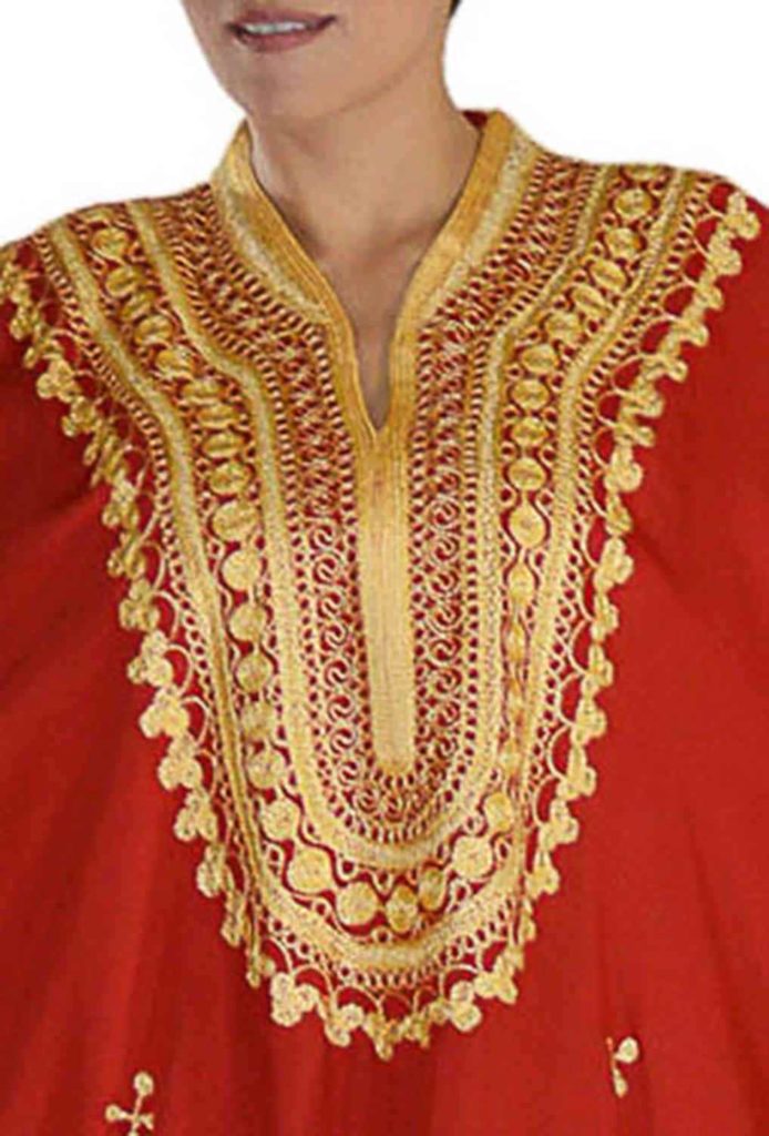 Kaltoum Caftan Red - Treasure of Morocco