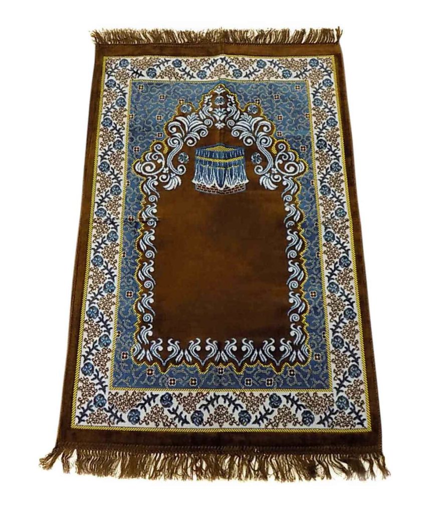 Hana Prayer Rug Brown - Treasure of Morocco