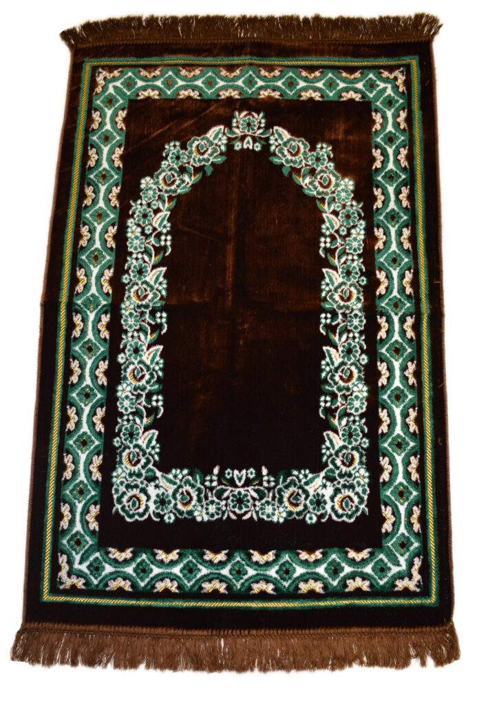 Sana Prayer Rug Brown - Treasure of Morocco